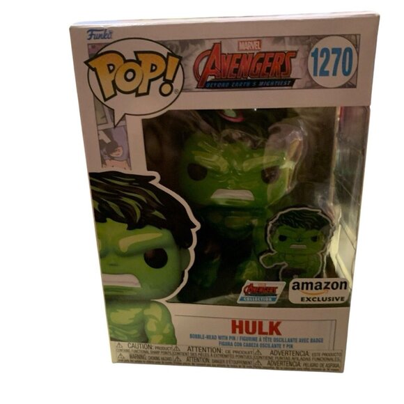 Toys | The Avengers Funko Pop Hulk With Pin 127 | Poshmark
